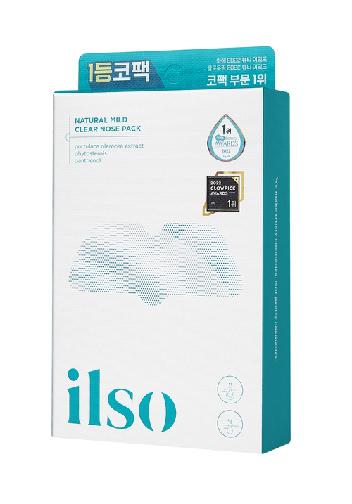 ILSO - NATURAL MILD CLEAR NOSE PACK 3g/4g – YUNA SKINCARE